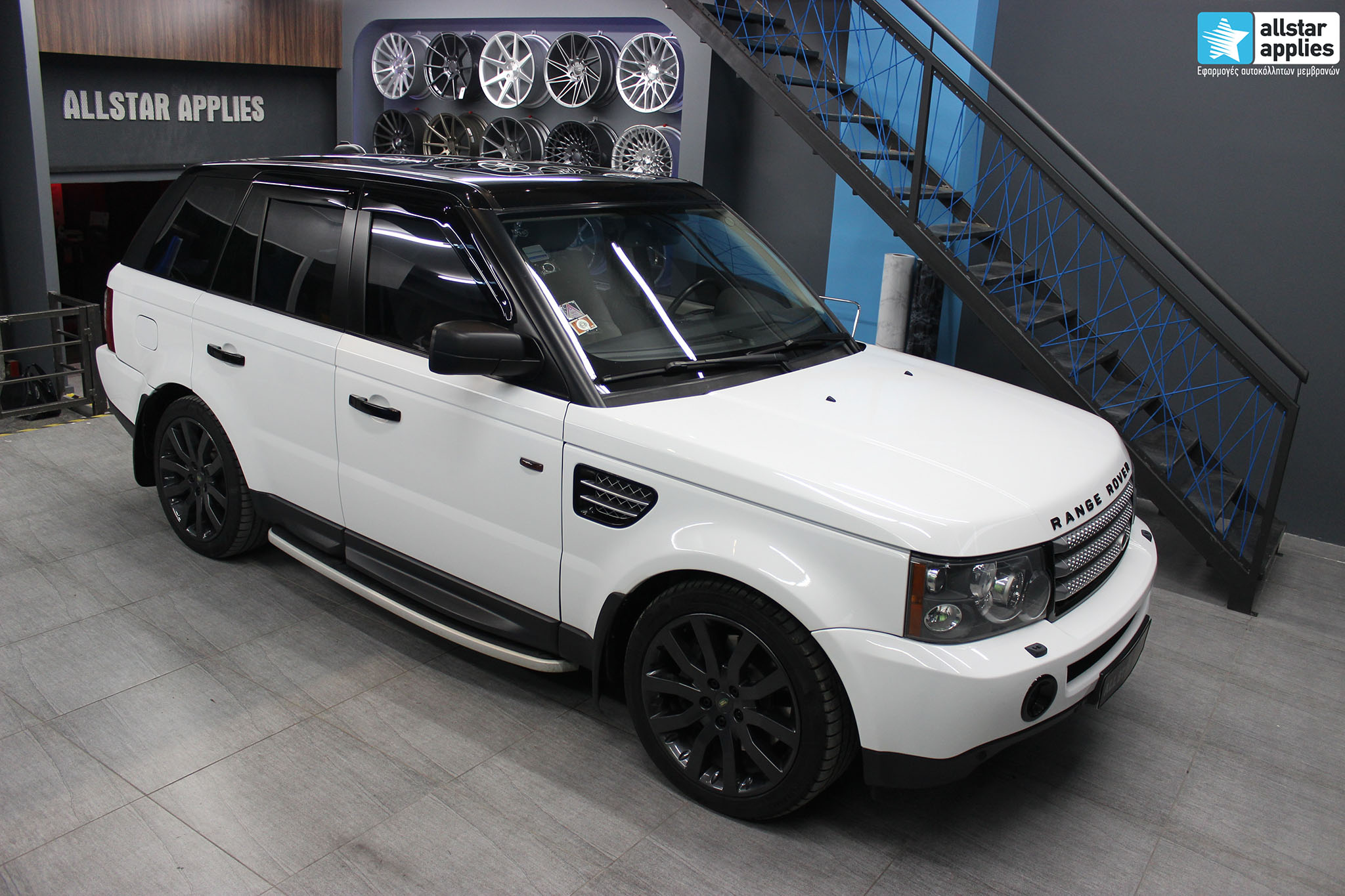 Range Rover – White Metallic | Allstar Applies – Οι ειδικοί των μεμβρανών