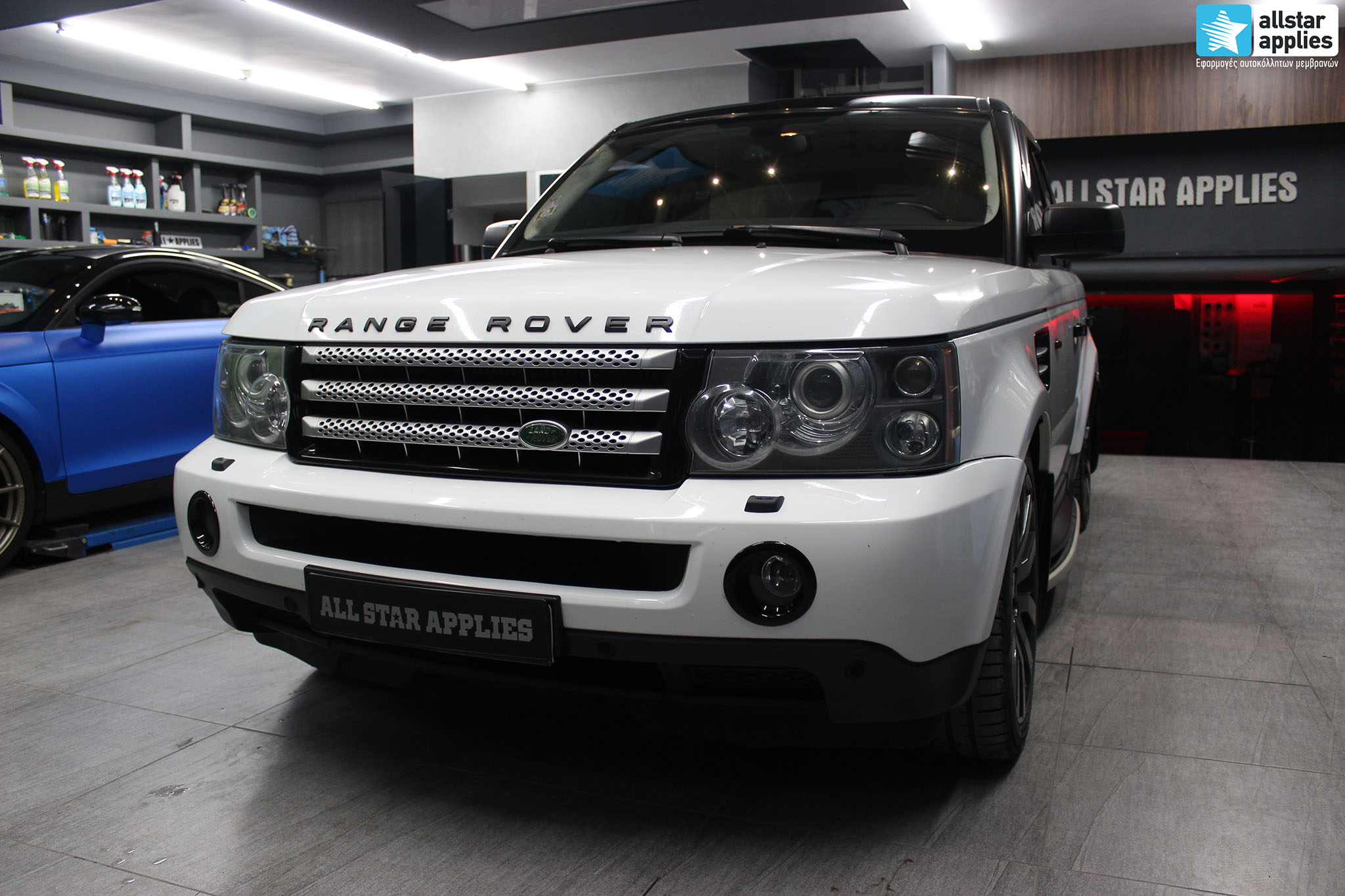 Range Rover – White Metallic | Allstar Applies – Οι ειδικοί των μεμβρανών