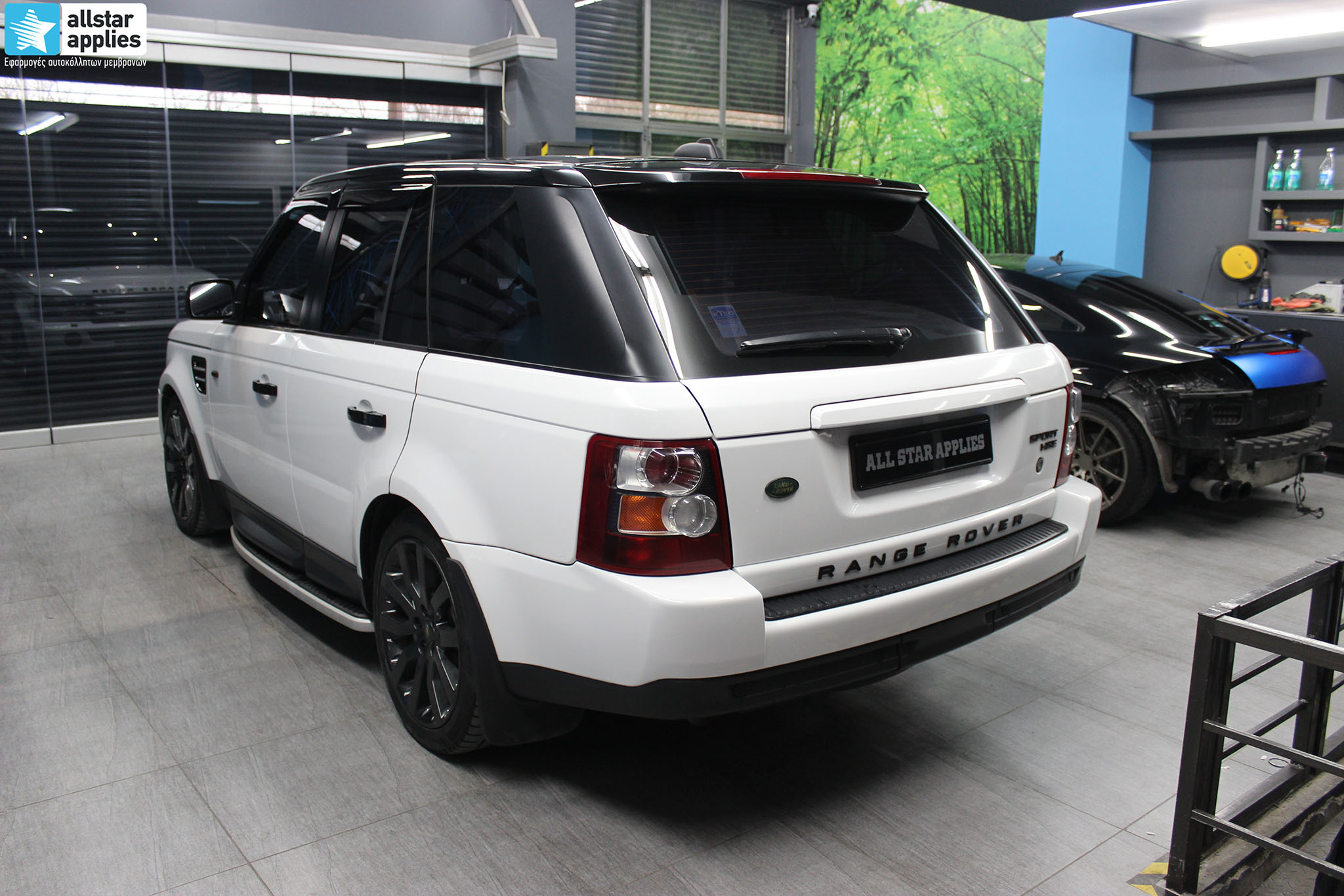 Range Rover – White Metallic | Allstar Applies – Οι ειδικοί των μεμβρανών