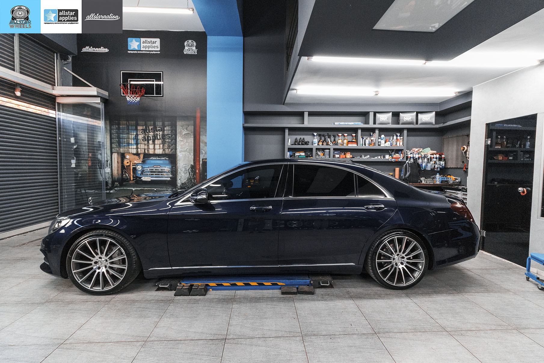 MERCEDES S400 HYBRID – BLACK METALLIC | Allstar Applies – Οι ειδικοί ...