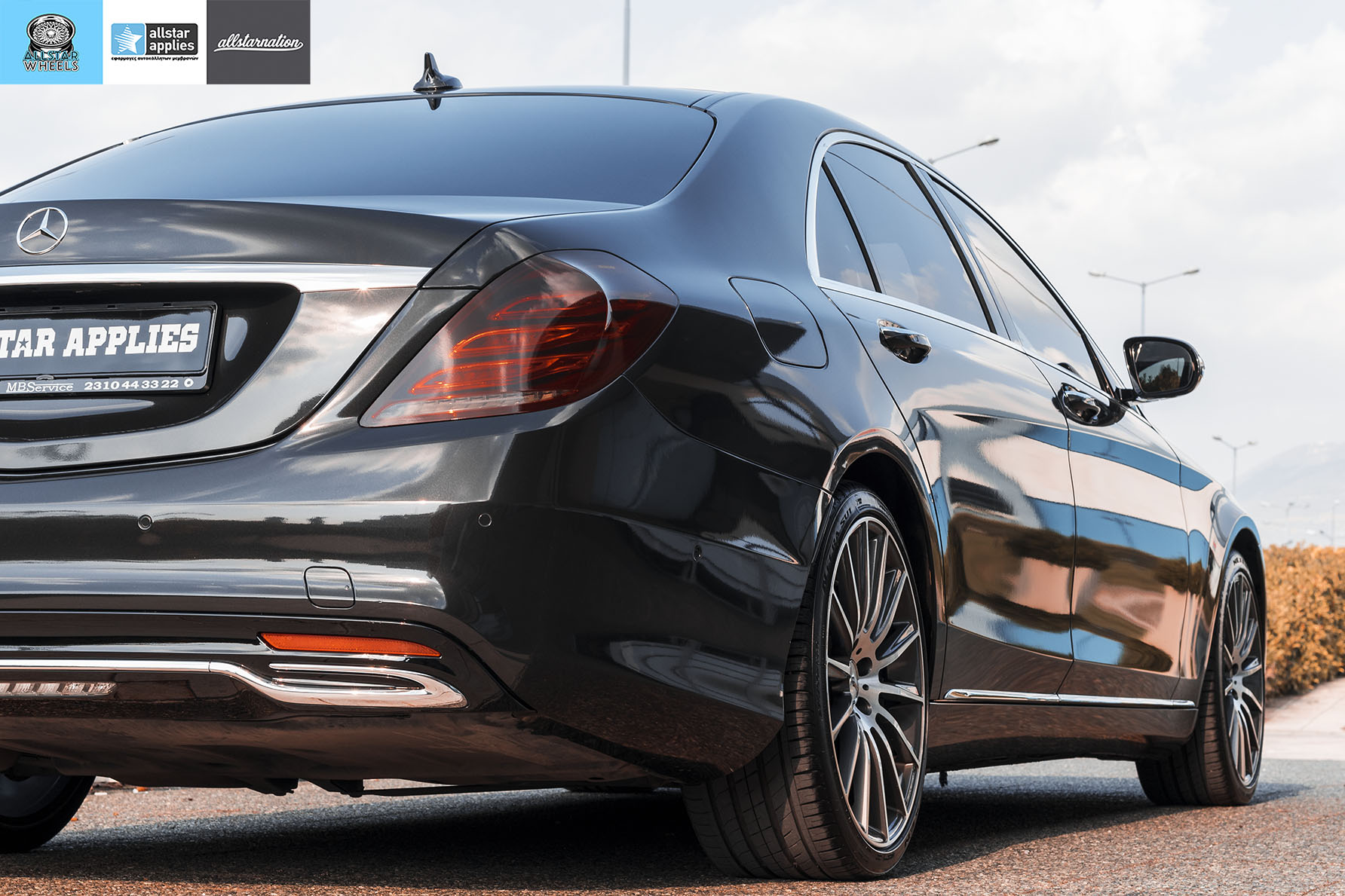 MERCEDES S400 HYBRID – BLACK METALLIC | Allstar Applies – Οι ειδικοί ...