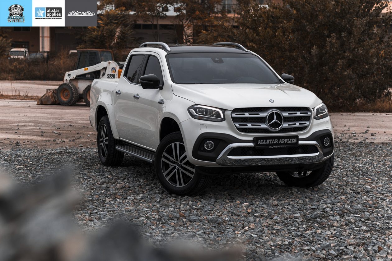 Mercedes-Benz X-Class 350d | Μεμβράνες Προστασίας Χρώματος