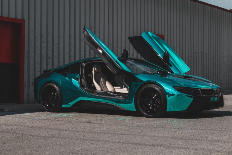 Bmw i8 – Turquoise Chrome | Allstar Applies – Οι ειδικοί των μεμβρανών